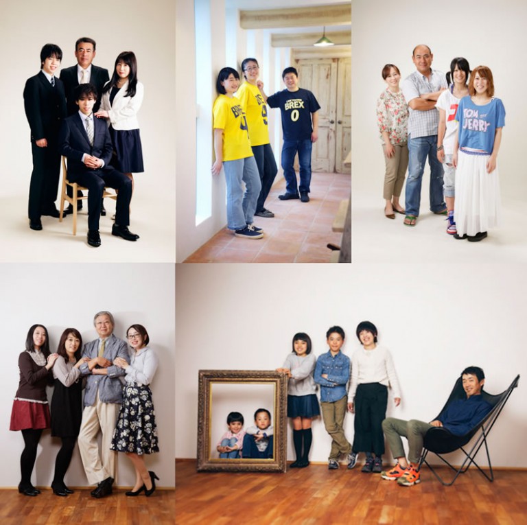 家族写真 | ミトベ写真館 茨城県古河市のフォトスタジオ GYALLRY&CAFE HYGGE