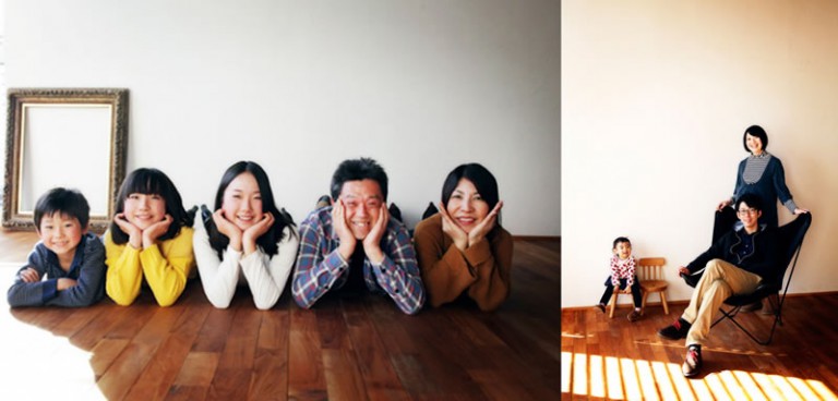 家族写真 | ミトベ写真館 茨城県古河市のフォトスタジオ GYALLRY&CAFE HYGGE